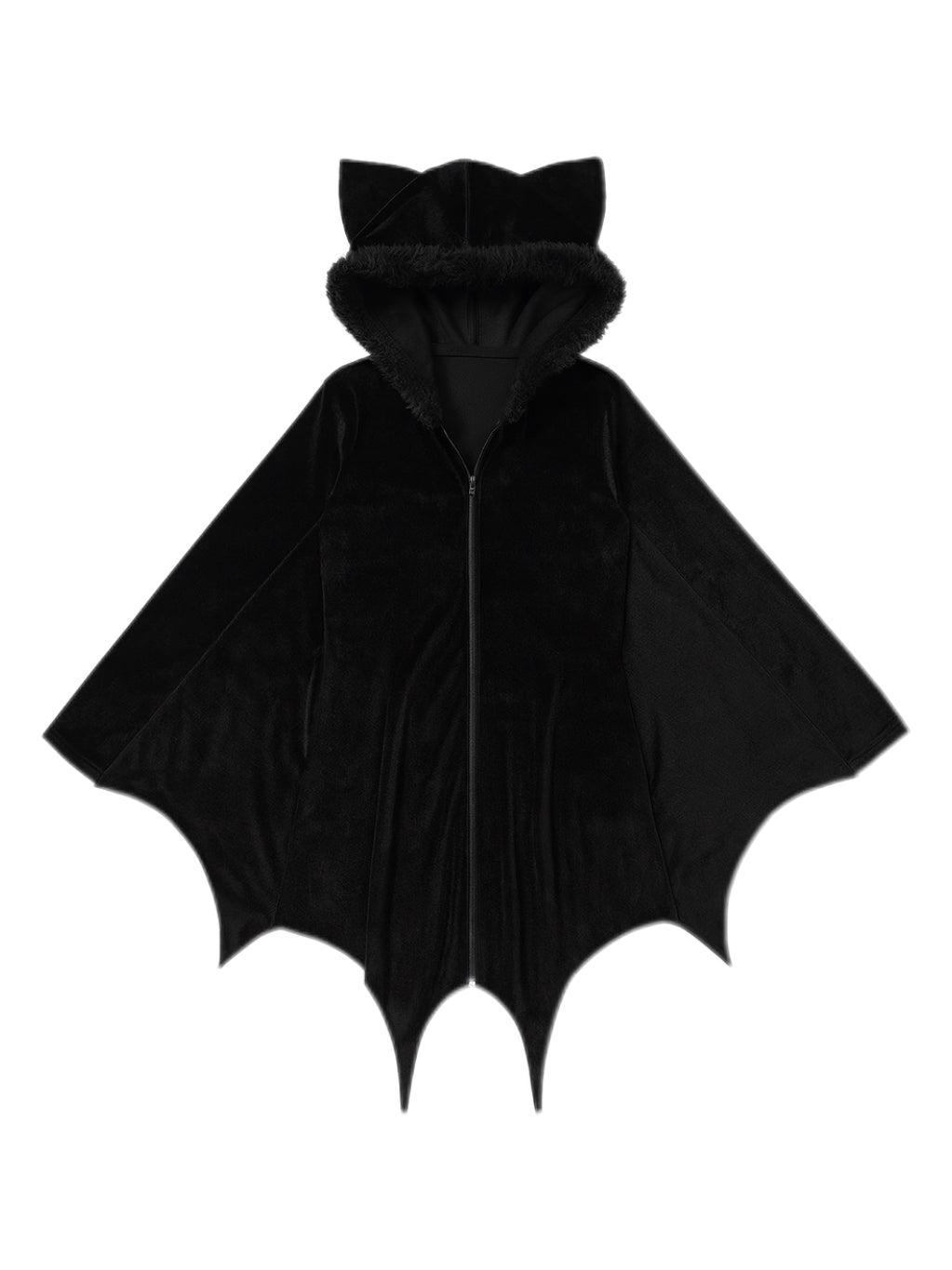 'Nocturne Shadow' Halloween Velvet Bat Wings Body Suit – AlielNosirrah